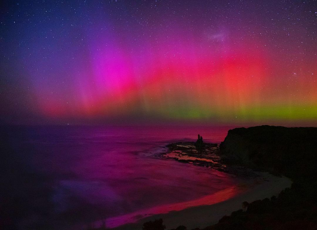 Australia on 'Aurora Alert' with severe geomagnetic storm in progress